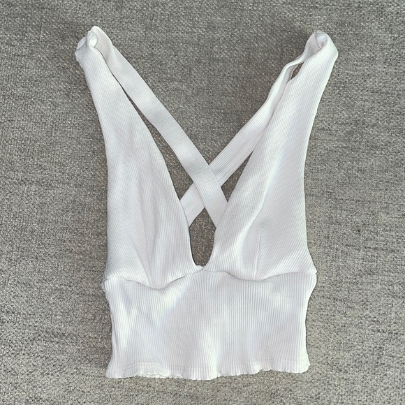 Tops | V Neckline Crop Top | Poshmark